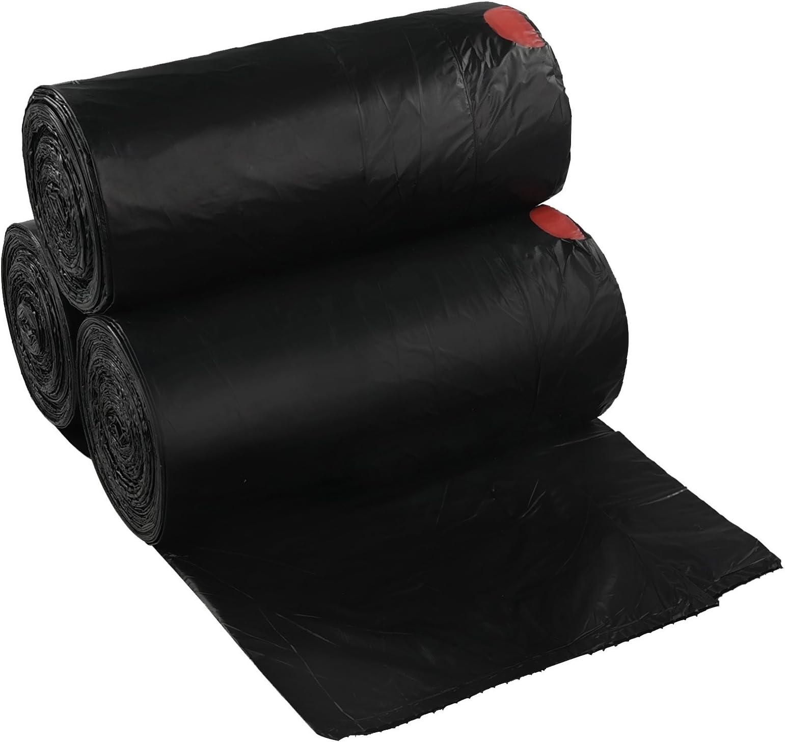 Amazon.com: Begale 10 Gallon Drawstring Flat Bottom Trash Bags, Black ...