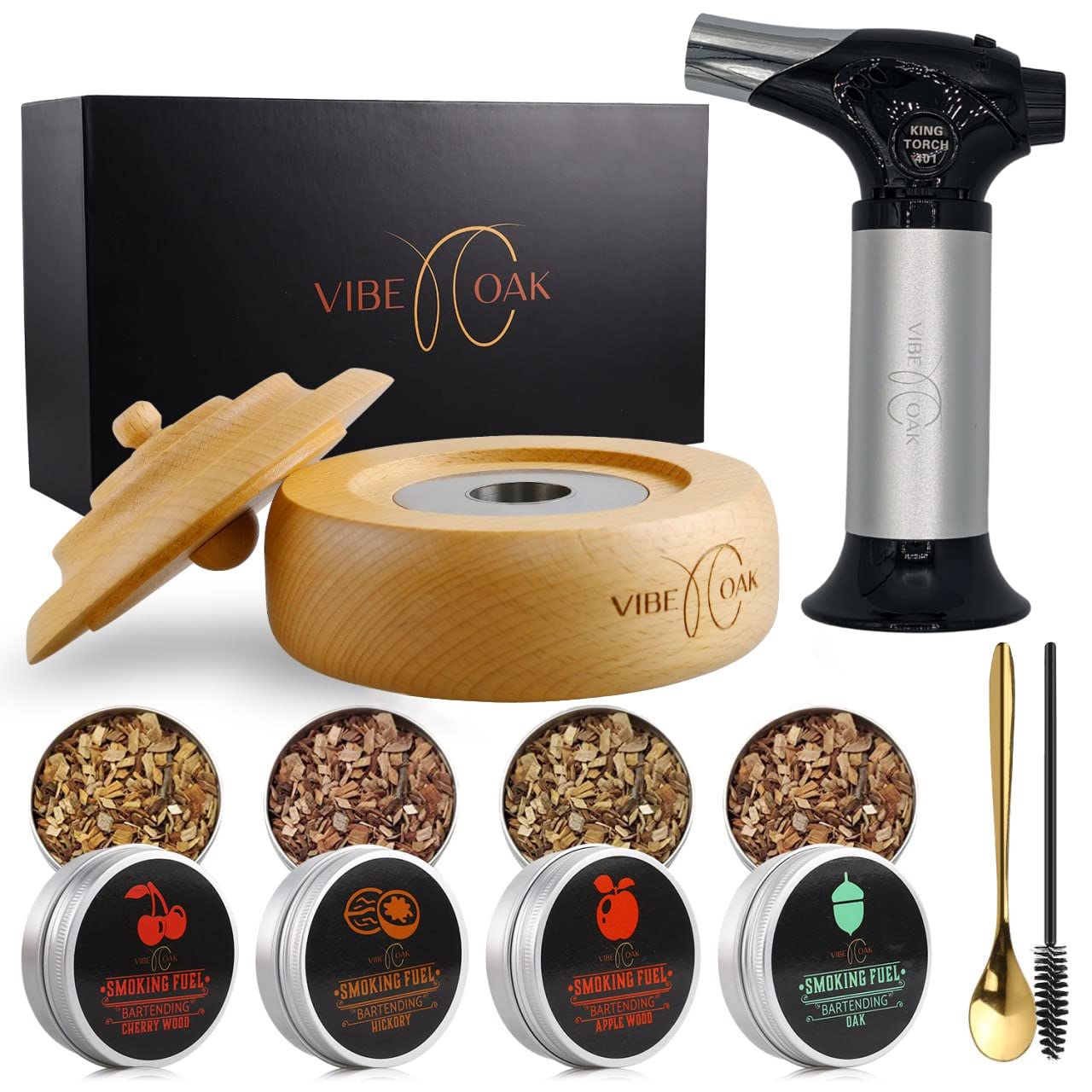 Snapklik.com : VibeOak Cocktail Smoker Kit