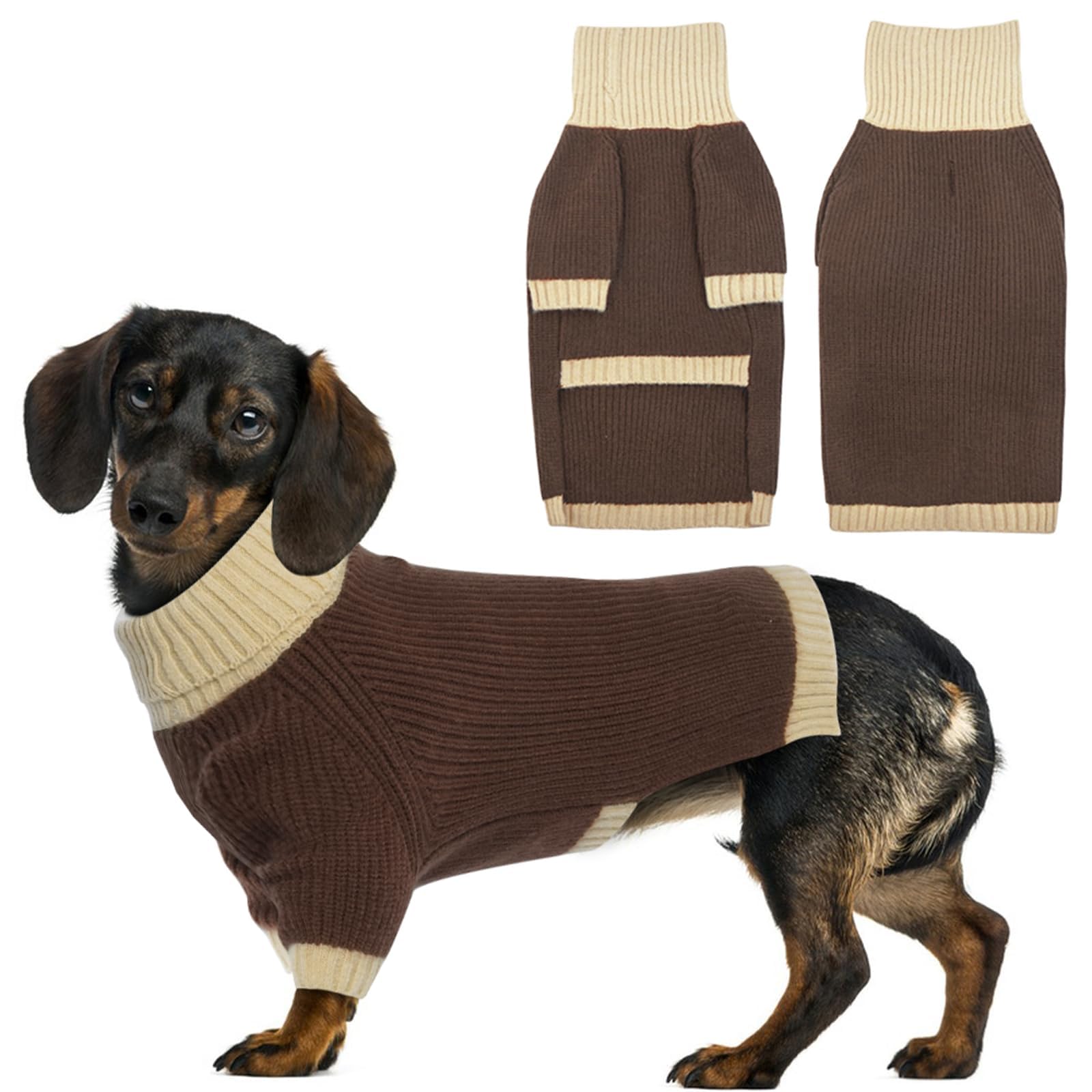 Amazon.com : IKIPUKO Dog Sweater for Medium Dogs Boy Girl, Medium Dog ...