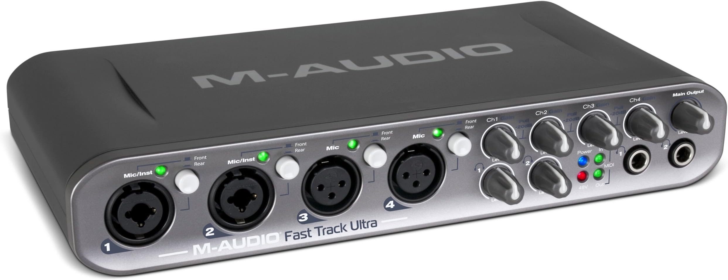 Amazon.com: M-Audio Fast Track Ultra High-Speed 8x8 USB 2.0 Interface ...