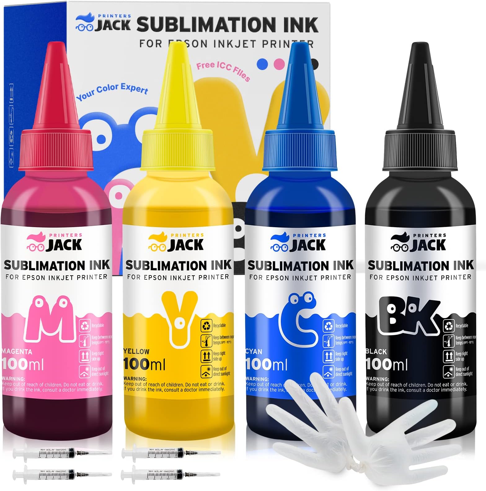 Amazon.com: Sublimation Ink for EPSON et 15000, EPSON et 2400, EPSON ...