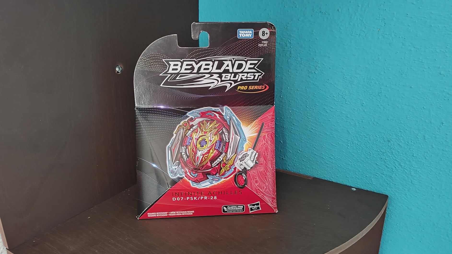 Beyblade Burst Pro Series Infinite Aquiles Spinning parte superior Pack ...