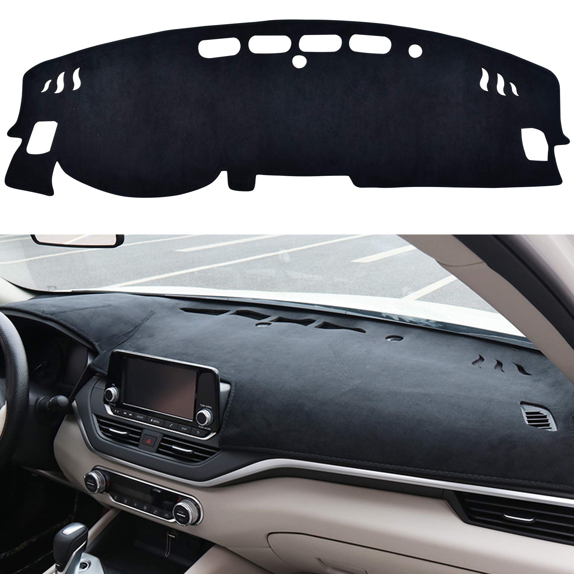 Snapklik.com : SPEEDWOW Dashboard Dash Board Cover Mat Carpet Compatible