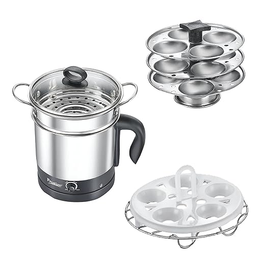 Prestige 1.5L PMC 3.0 Plus Multi Kettle/Multi Cooker|Comes with Idli ...