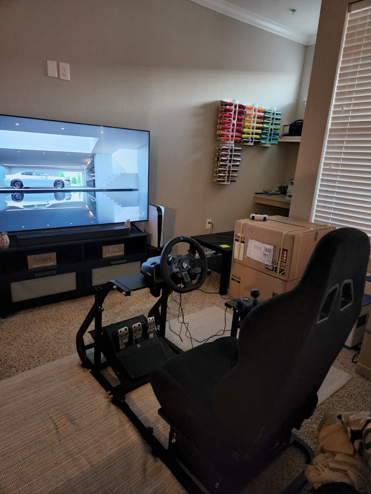 $19/mo - Finance Hottoby F1 Racing Simulaor Cockpit Aluminum Profile ...