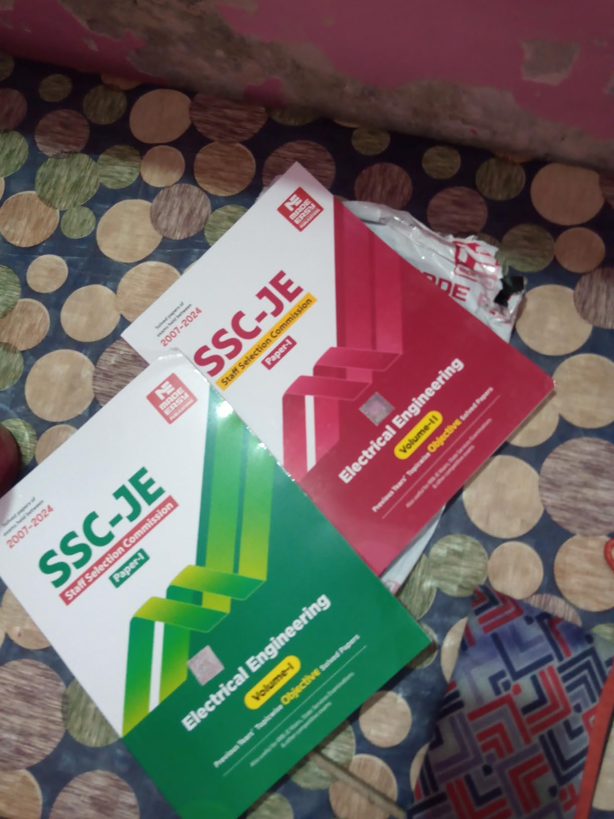 MADE EASY SSC JE PYQ Electrical Engineering Volume I and II