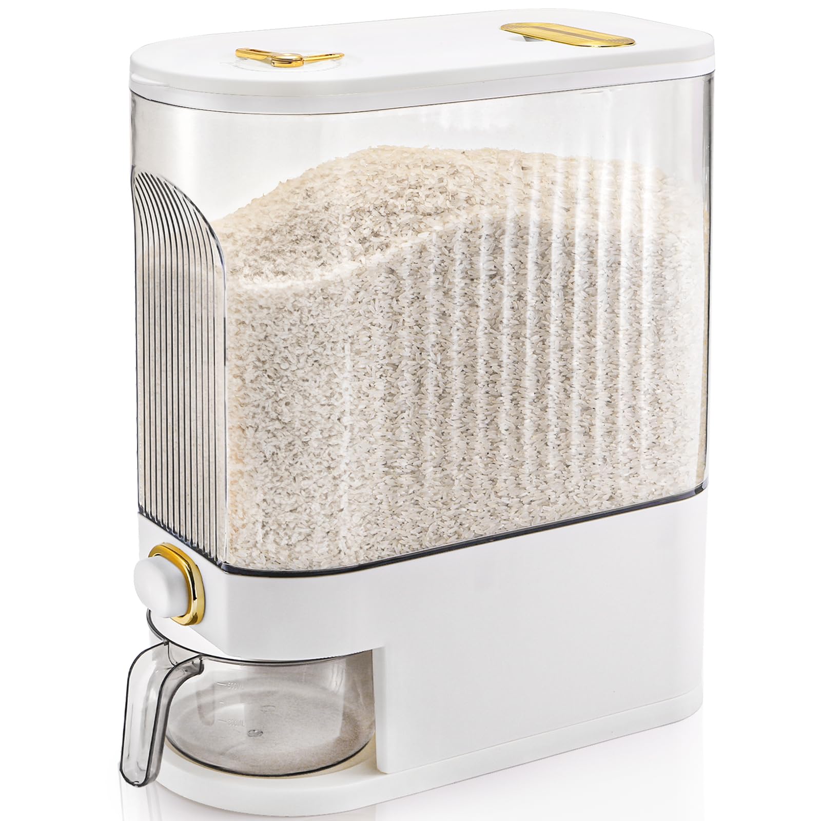 Cereal Cups Rice Dispenser 25 Pounds – , Japanese Rice Container ...