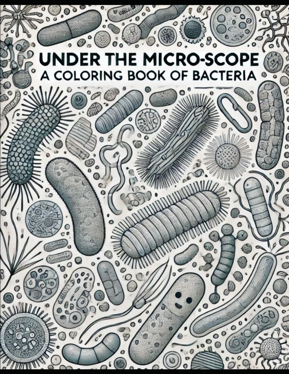 Under the Micro-Scope A coloring book of bacteria: Dhade MD, Dr A ...