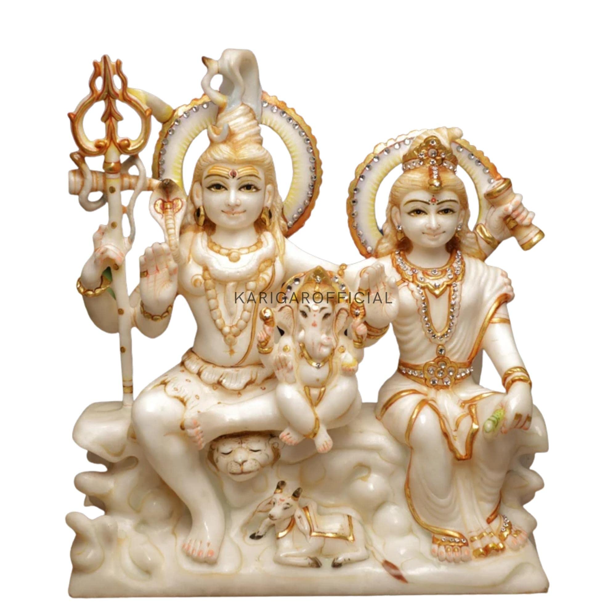 Parvati Marble Statue