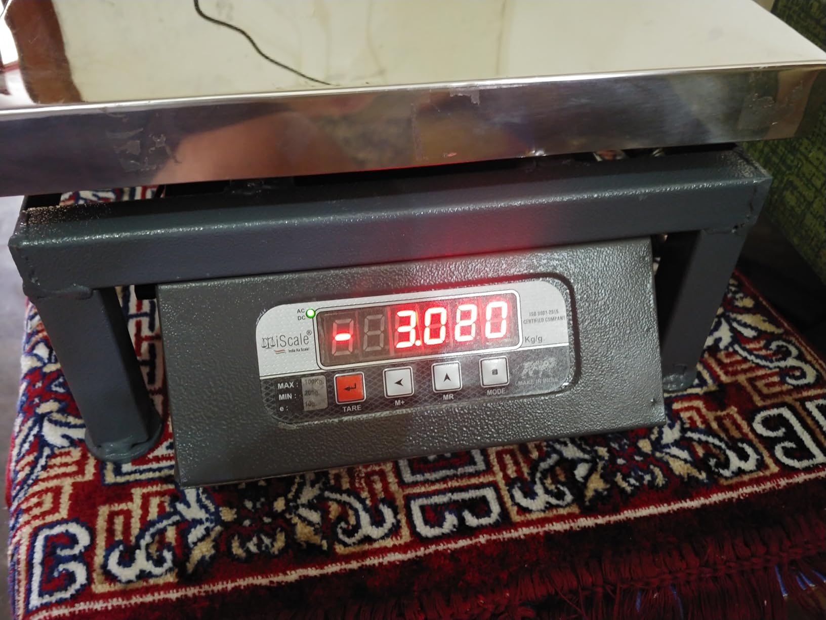 iScale i-20 Weight Capacity 100kg x 10g Accuracy, Portable/Mobile ...