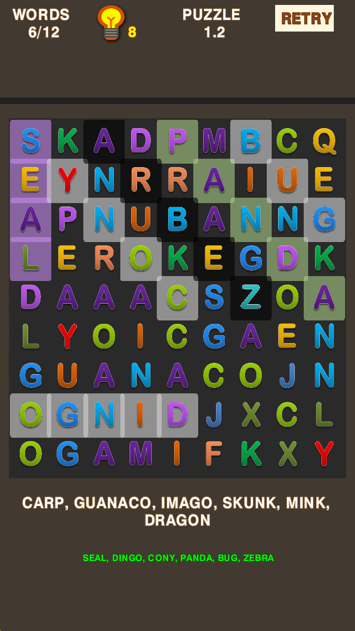 Simple Word Search Puzzle - App on Amazon Appstore