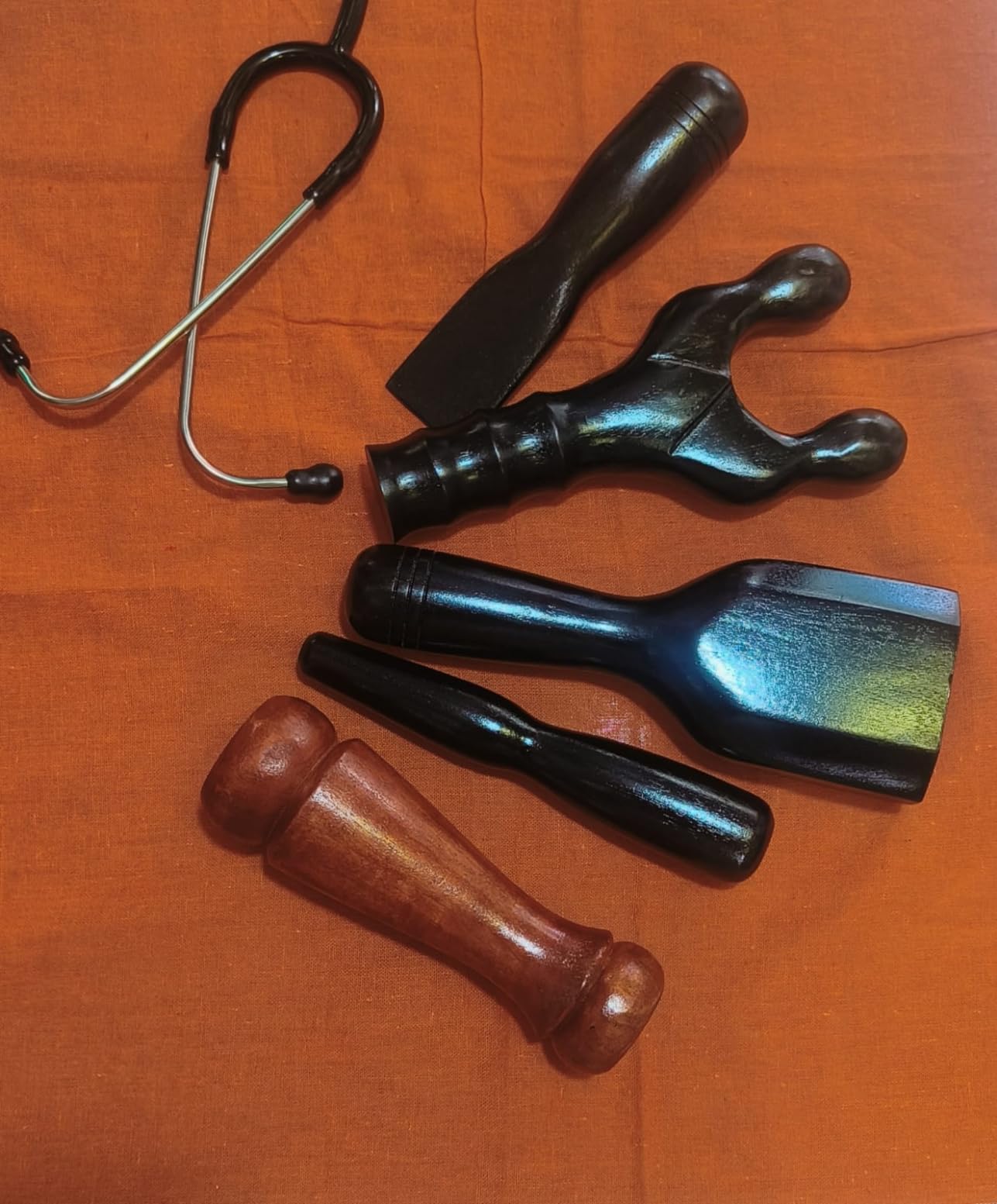 ACM Tok Sen Hammer Set Wooden Massager Tool Deep Tissue Therapy Toksen ...