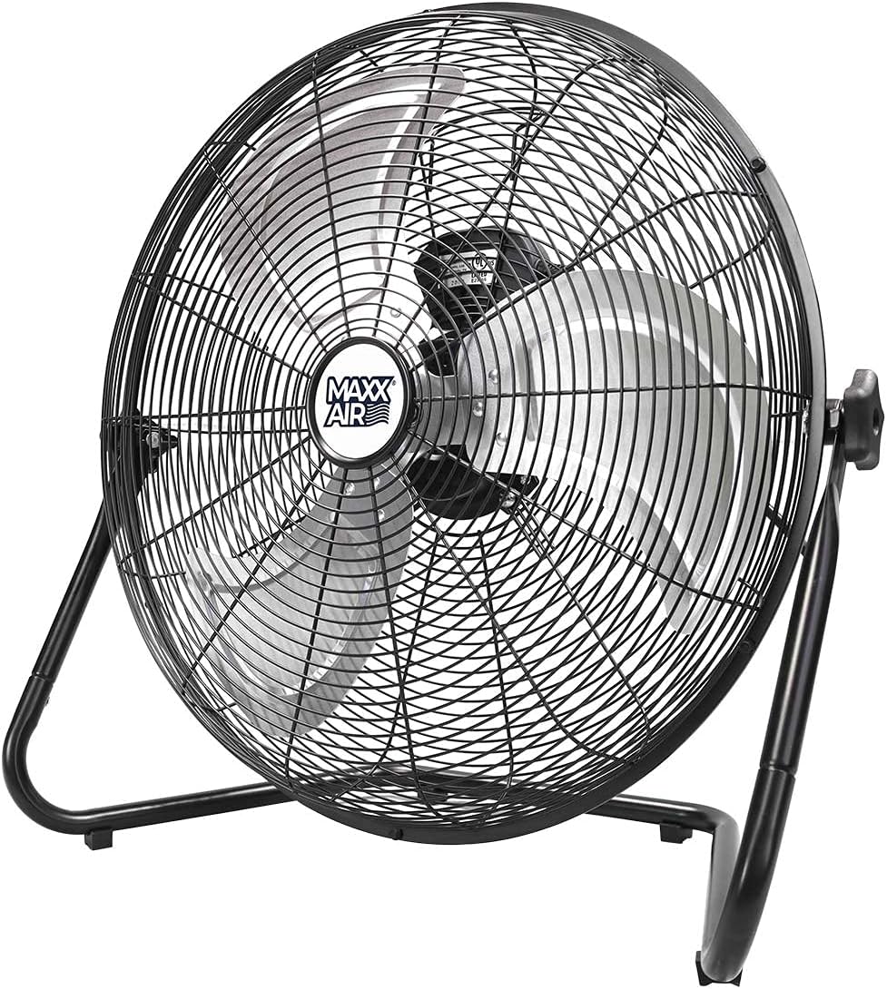 Amazon.com: Maxx Air 20 Inch Fan, High Velocity Floor Fan with 2250 CFM ...