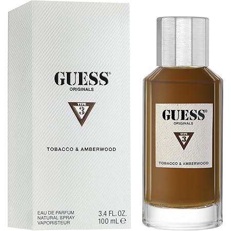 Amazon.com : GUESS Originals Type 3 Tobacco & Amberwood Eau de Parfum ...