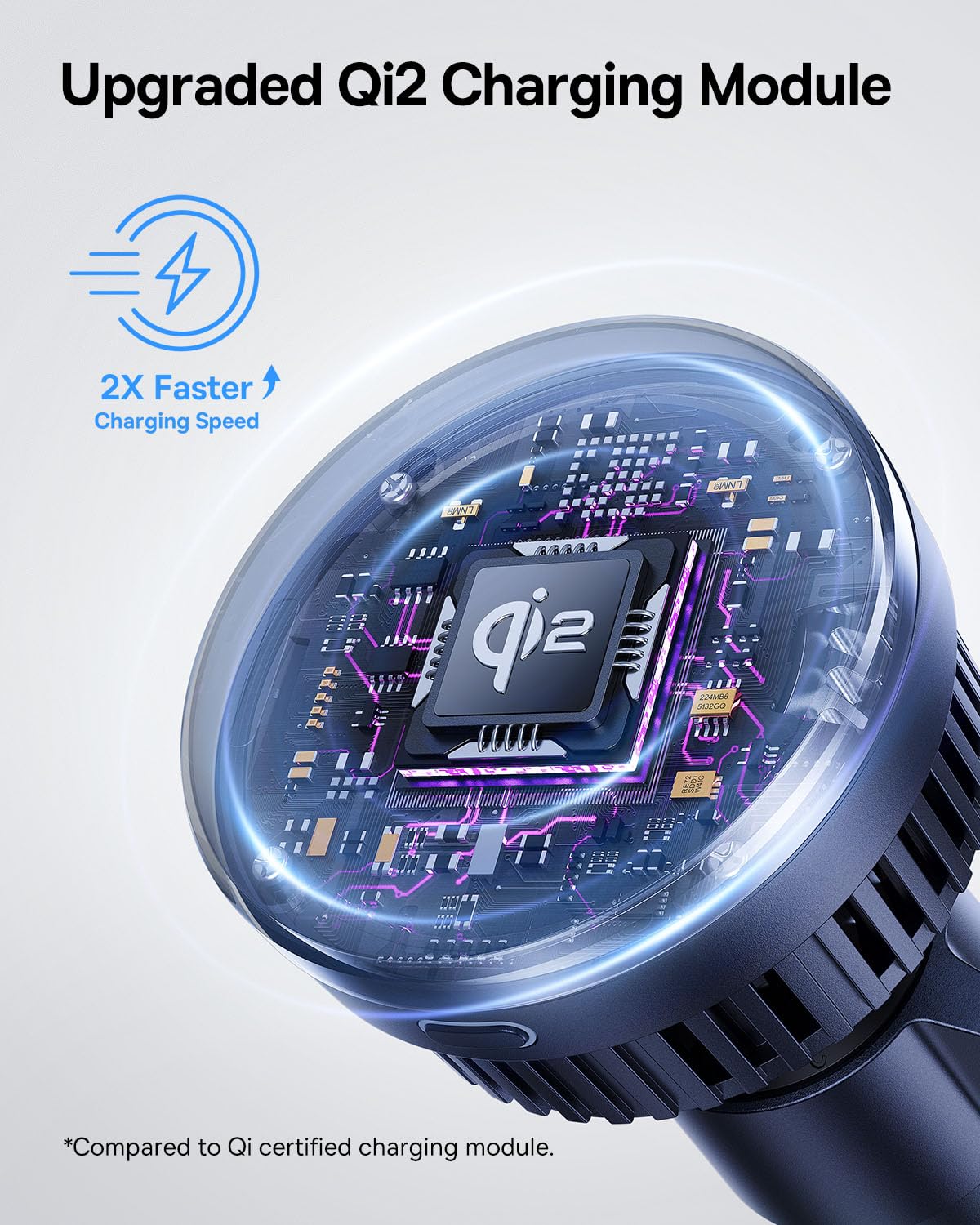 Snapklik.com : Baseus For Qi2 MagSafe Car Mount Charger, Wireless Car ...