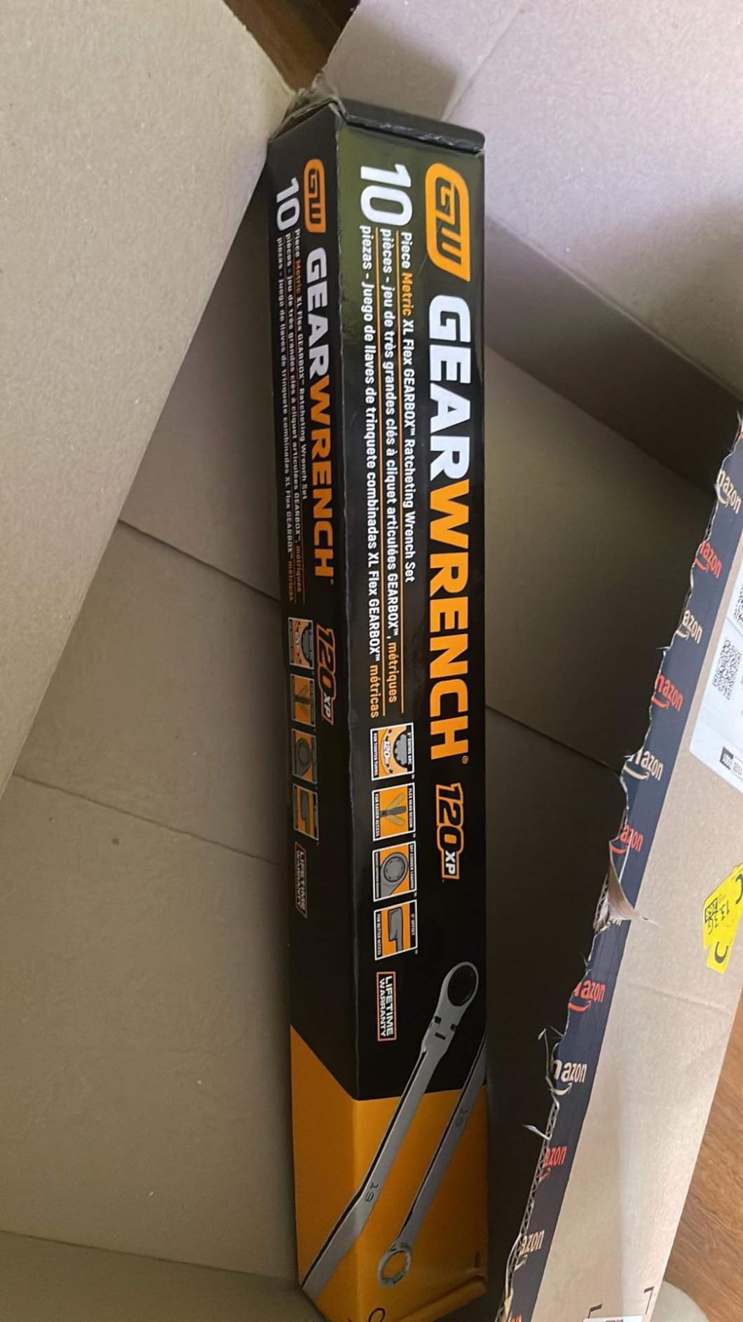 Gearwrench 86126 120XP Universal Spline XL Flex Head Gearbox Ratcheting ...