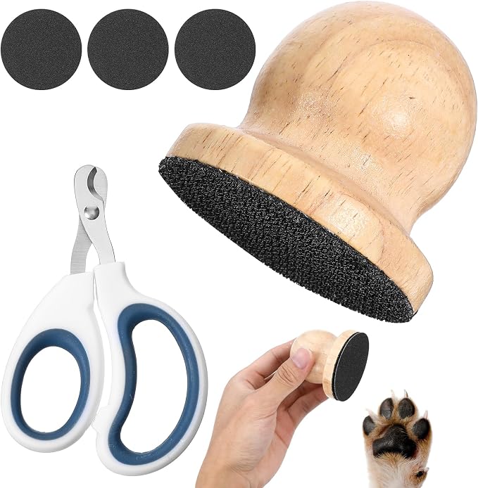 Amazon.com: Zelphvt Dog Nail File Board Dog Nail Scratch Board Pad with ...