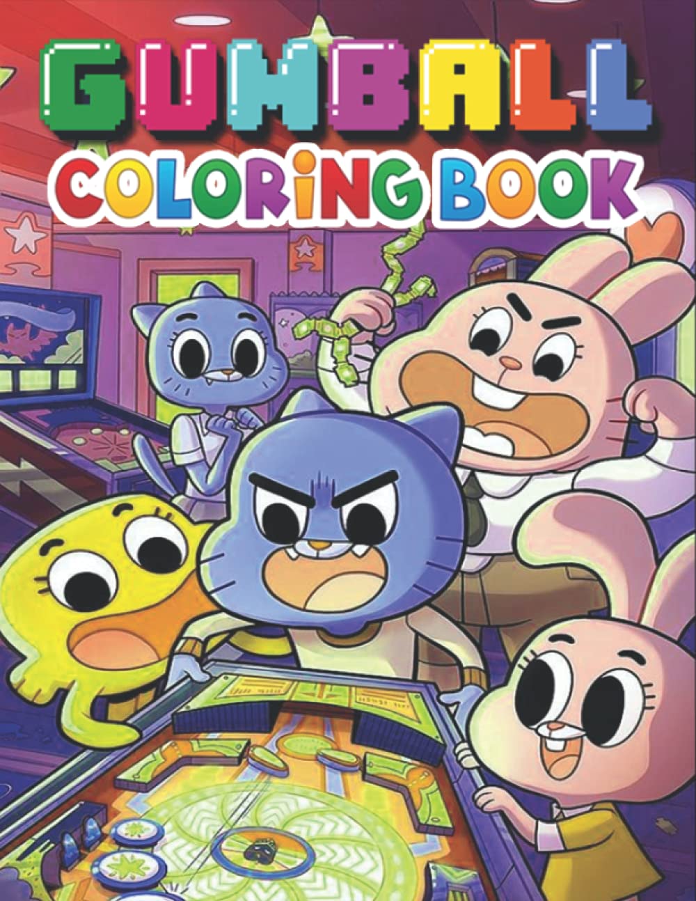 Gumball Coloring Book 50 The Amazing World Of Gumball Coloring ...
