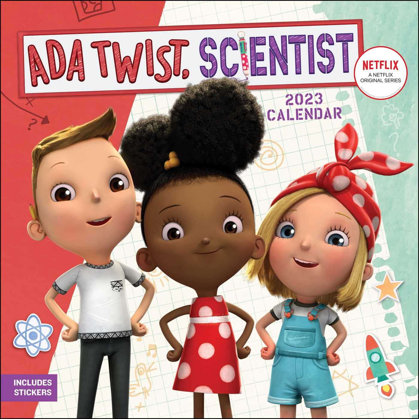 ADA Twist, Scientist 2023 Wall Calendar: Netflix Tie-In : Amazon.com.mx ...