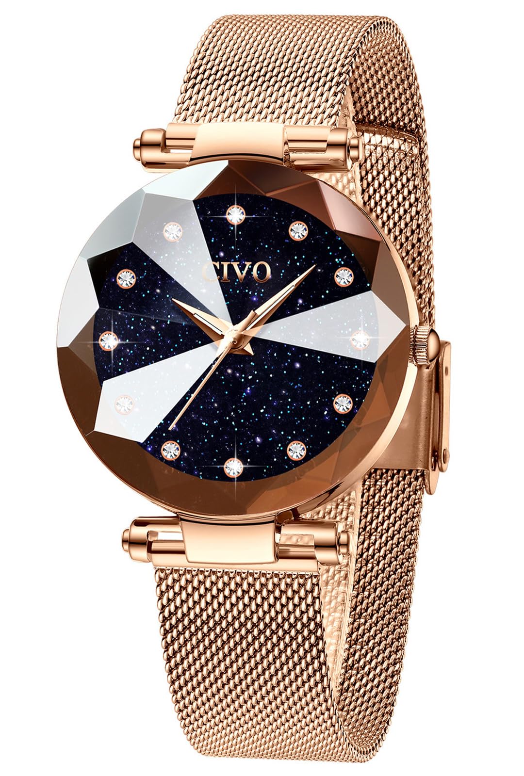 CIVO Womens Watch, Waterproof Ladies Watch, Analog Quartz Wrist Watches ...
