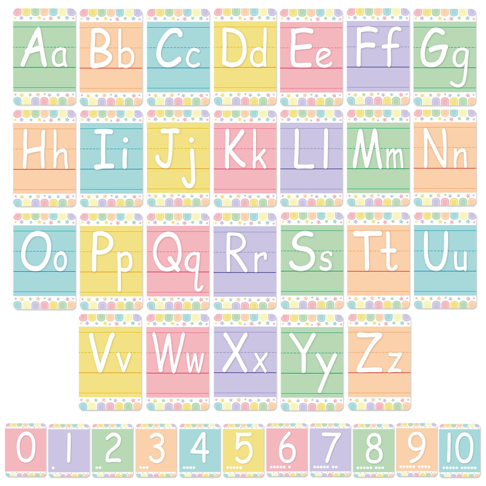 Snapklik.com : Bulletin Board Letters - ABC Alphabet Poster Classroom ...