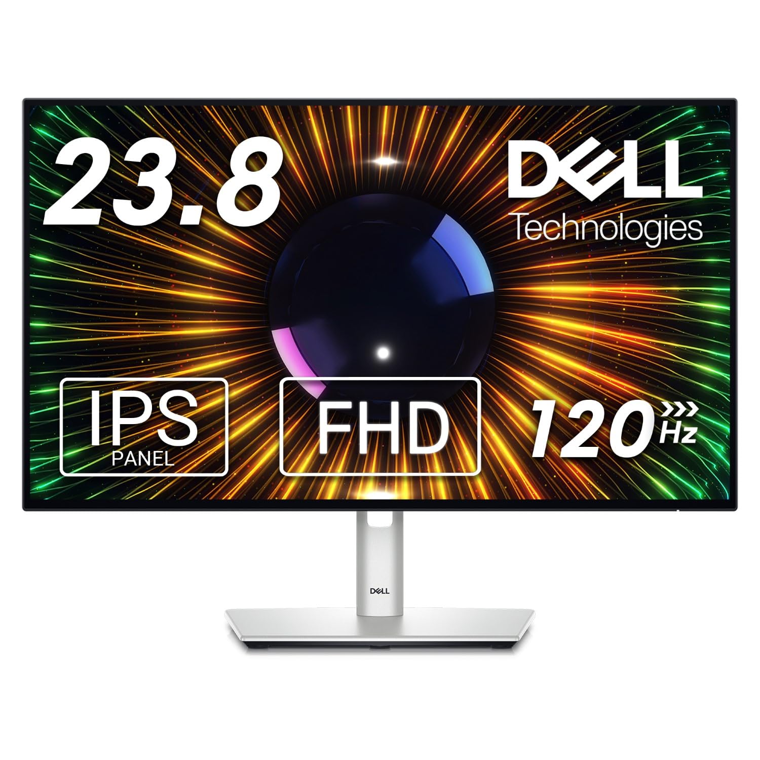 Dell U2424H UltraSharp 24 Inch Full HD Monitor, 120Hz, IPS, 5ms, 100% ...