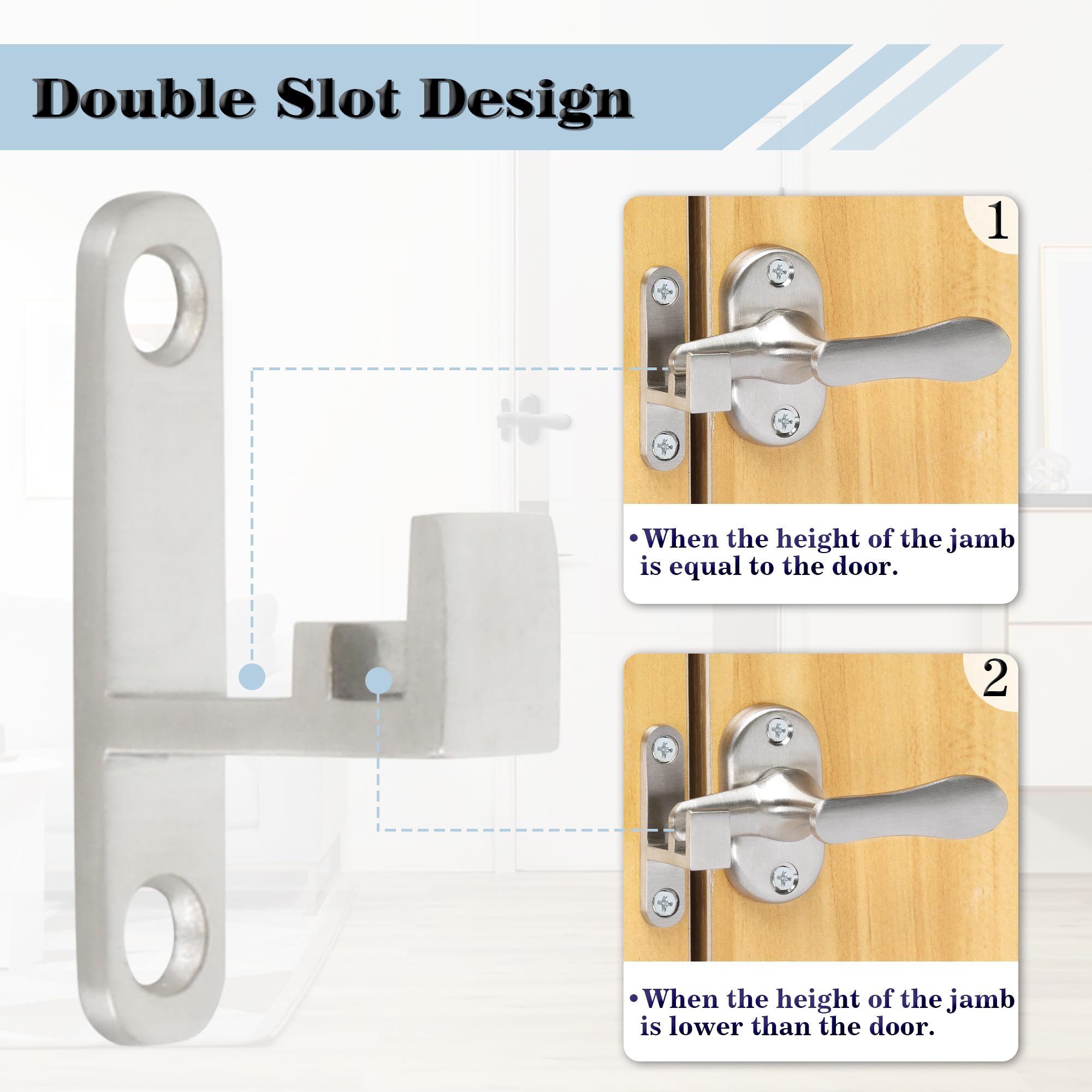 Snapklik.com : Flip Latch Lock, 360 Degree Swinging Gate Latches Door ...