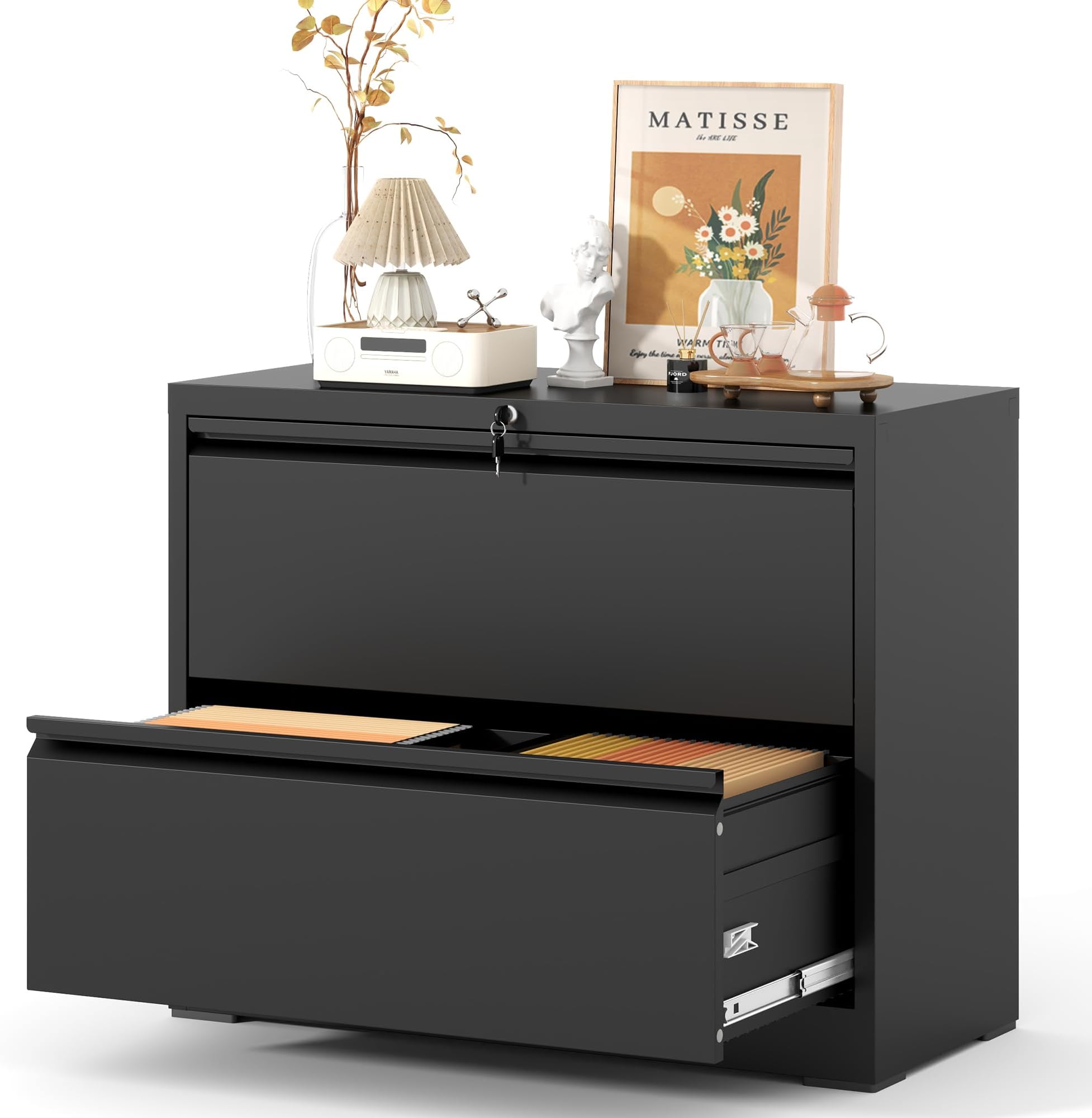Amazon.com: Lorell LLR60929 Lateral File Cabinet, 36" : Office Products