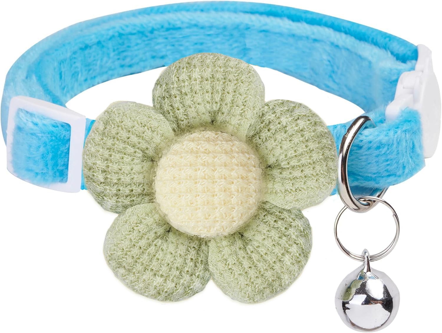 Pet Supplies : Breakaway Cat Collars with Bells, MUZIEBA Kitten Collar ...