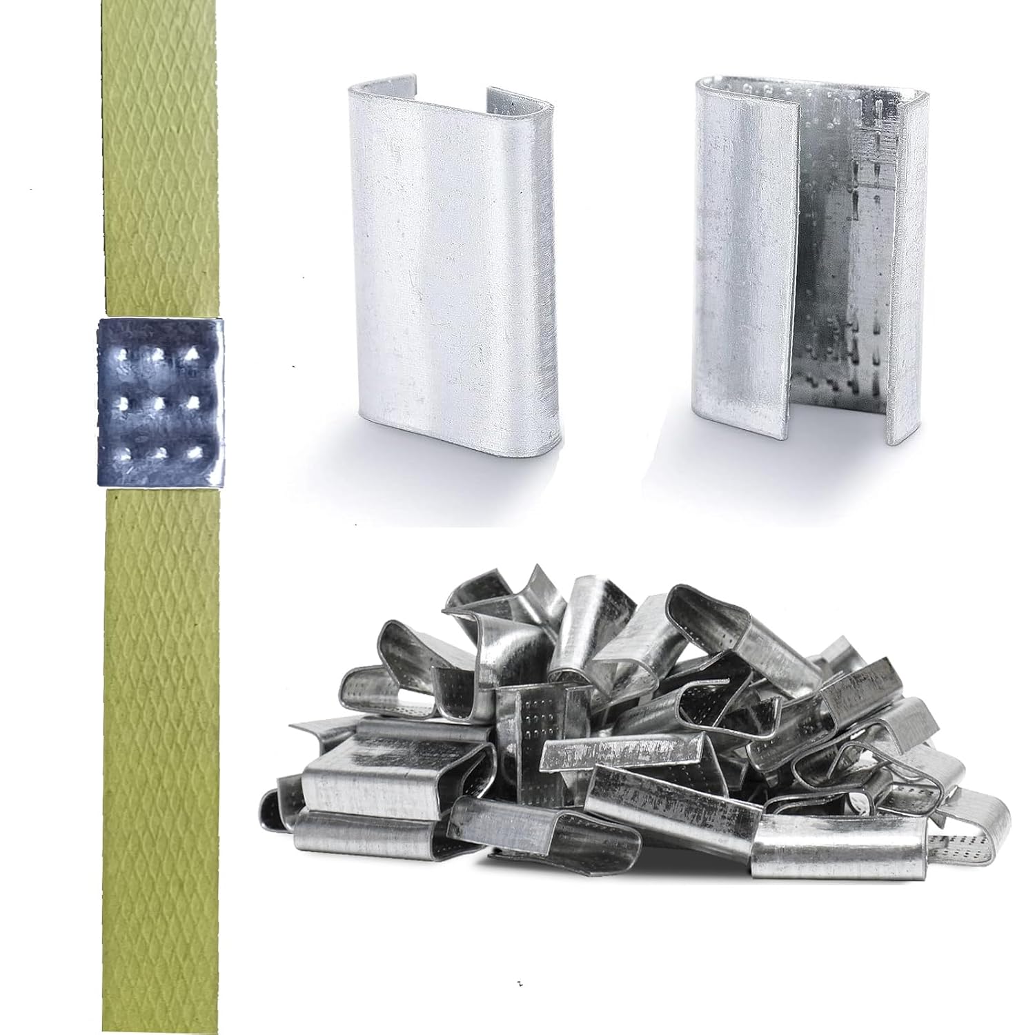 Amazon.com: 200 pcs Heavy Duty Open Seals for Polypropylene (PP ...