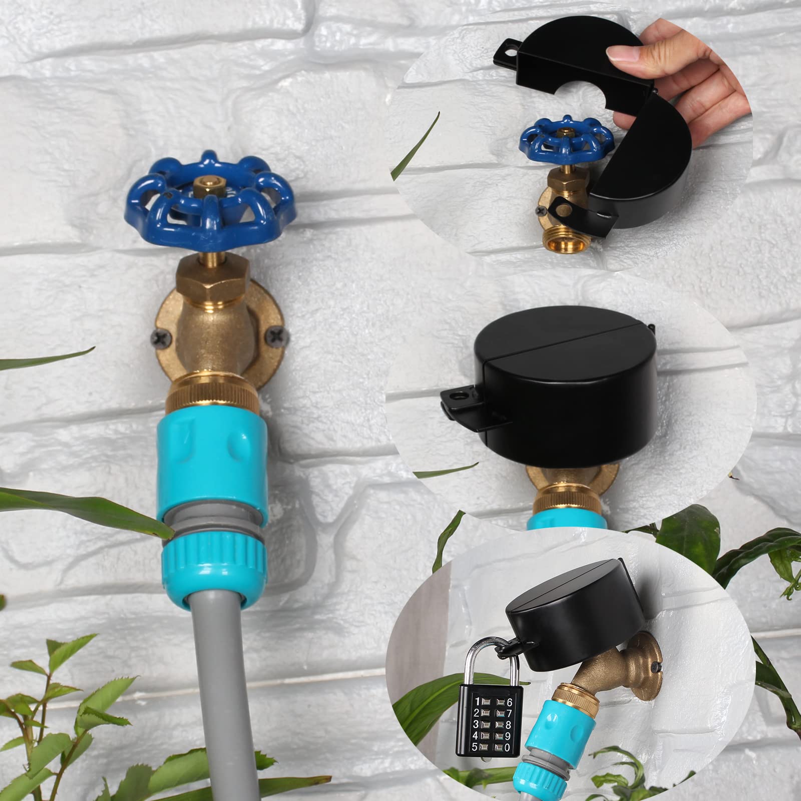 Snapklik.com : Outdoor Faucet Lock System -Gate Valve LockoutDevice ...