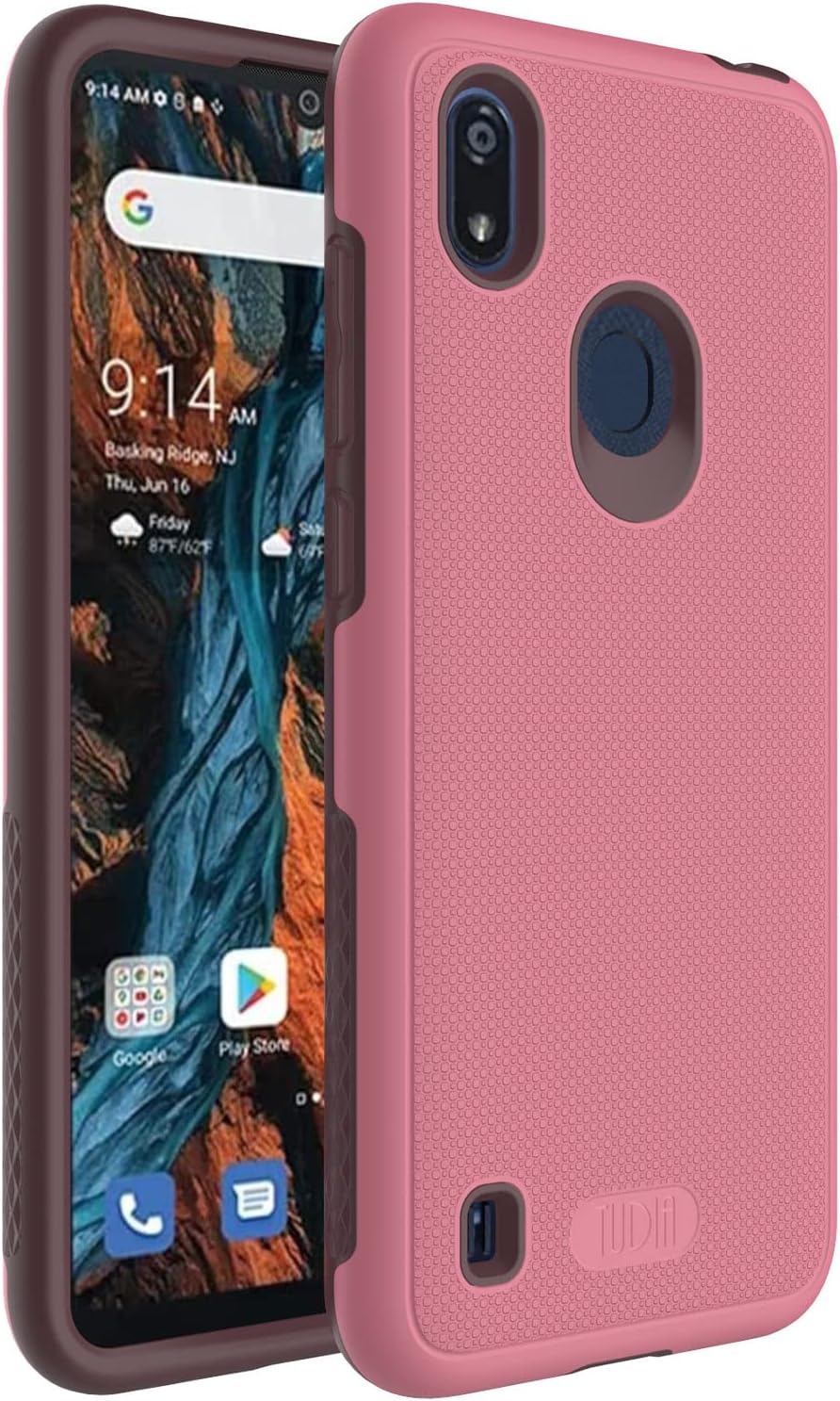 Amazon.com: TUDIA DualShield Grip Designed for Consumer Cellular Verve ...