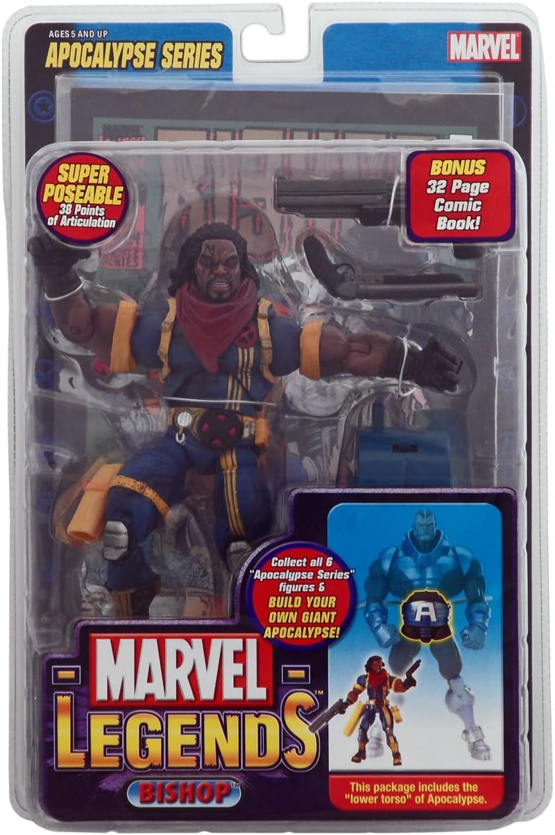 Amazon.com: Figura de Marvel Legends de 6 pulgadas: Bishop : Juguetes y ...