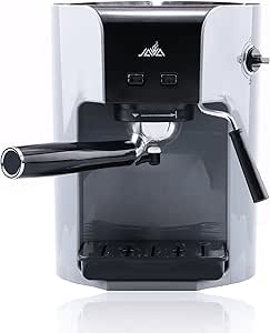 Amazon.com: JAVA WSD18-050 Semi Auto ESPRESSO Coffee Maker With Milk Frother Coffee Pod Coffee ...