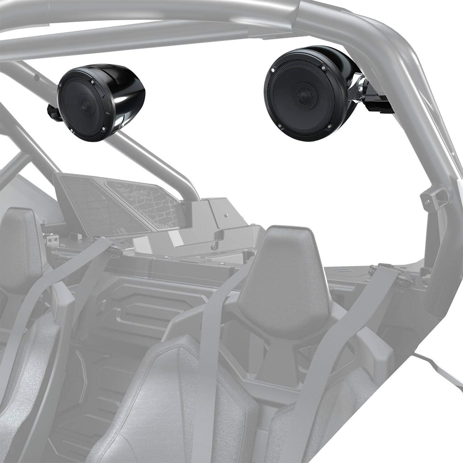 Amazon.com: Polaris Off Road Rear Overhead Speakers by MB Quart ...