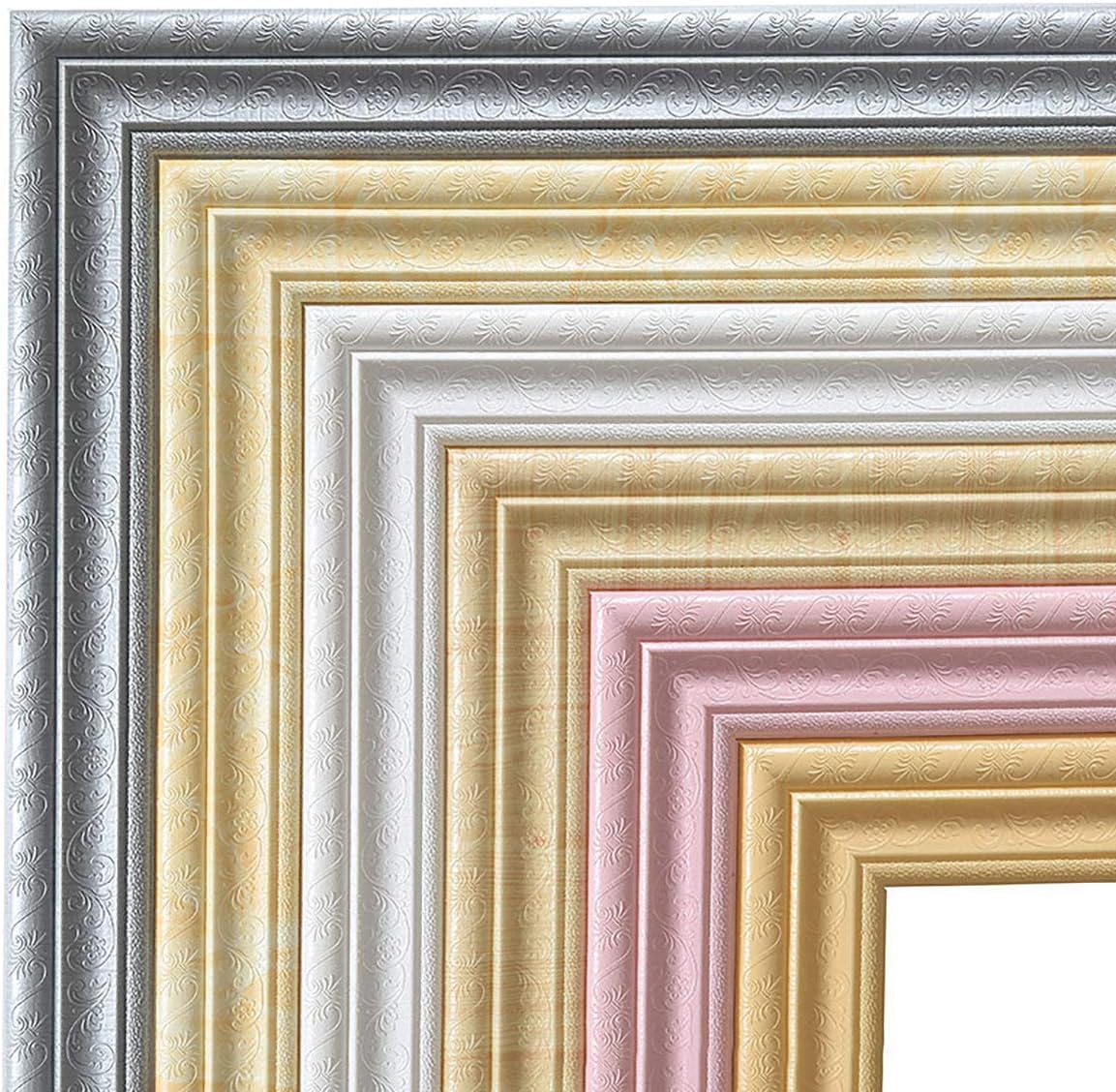 Amazon.com: Queenbox Self-Adhesive 3D Flexible Wallpaper Border, 90 x 3 ...