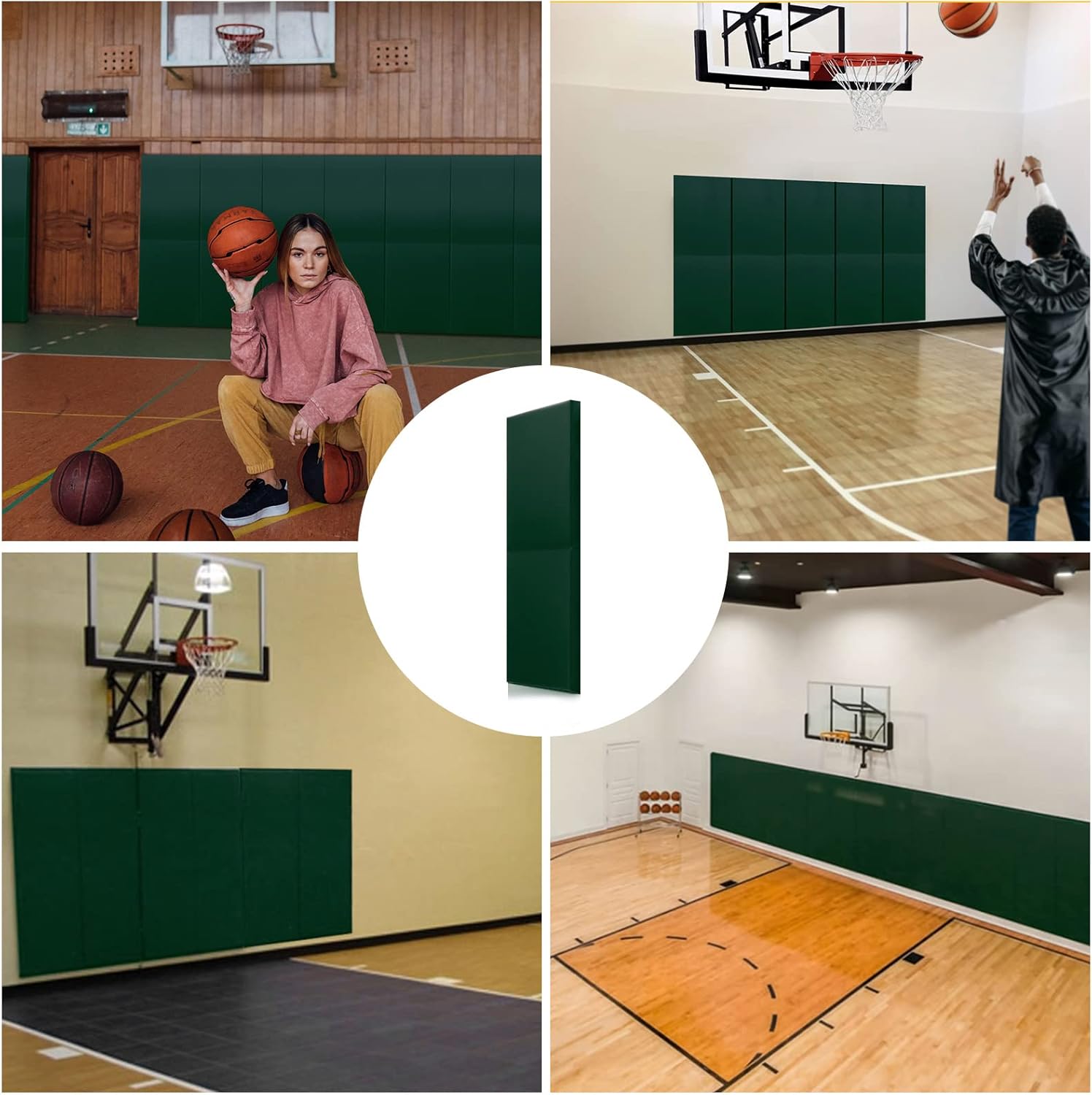 VANCL Wall Protection Pads for Gym Wall Padding Basketball Wall Mat Pad ...