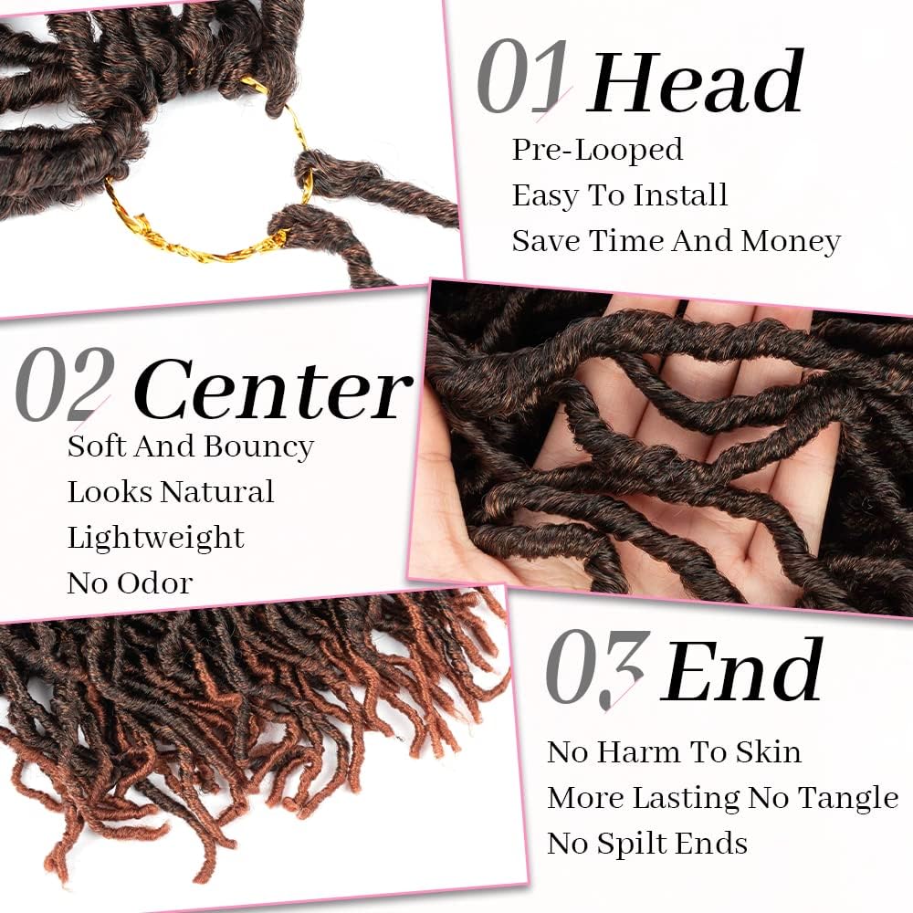 Snapklik.com : Nu Faux Locs Crochet Hair 18 Inch Faux Locs Crochet ...