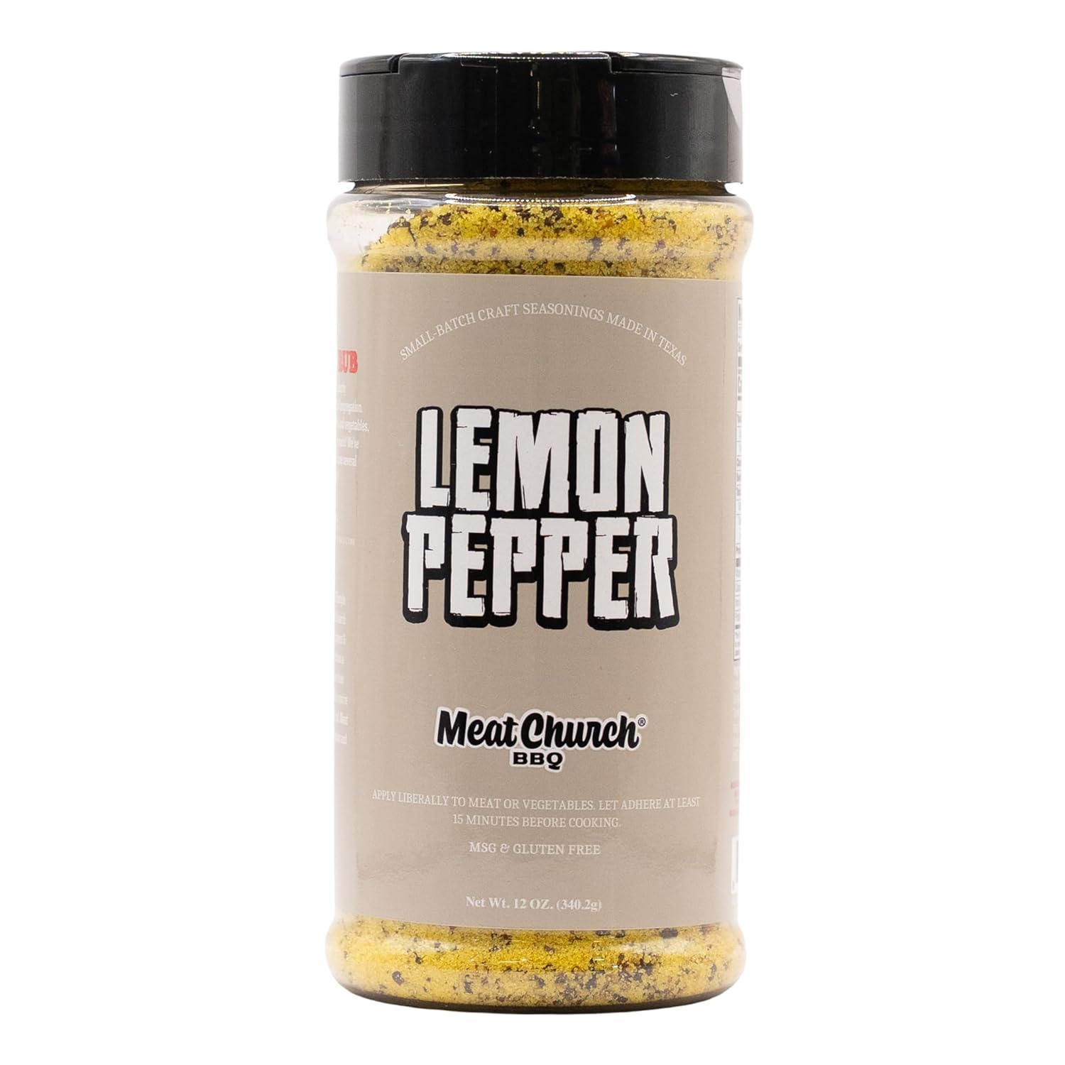 Amazon.com : Meat Church Lemon Pepper Seasoning 12OZ : Grocery ...