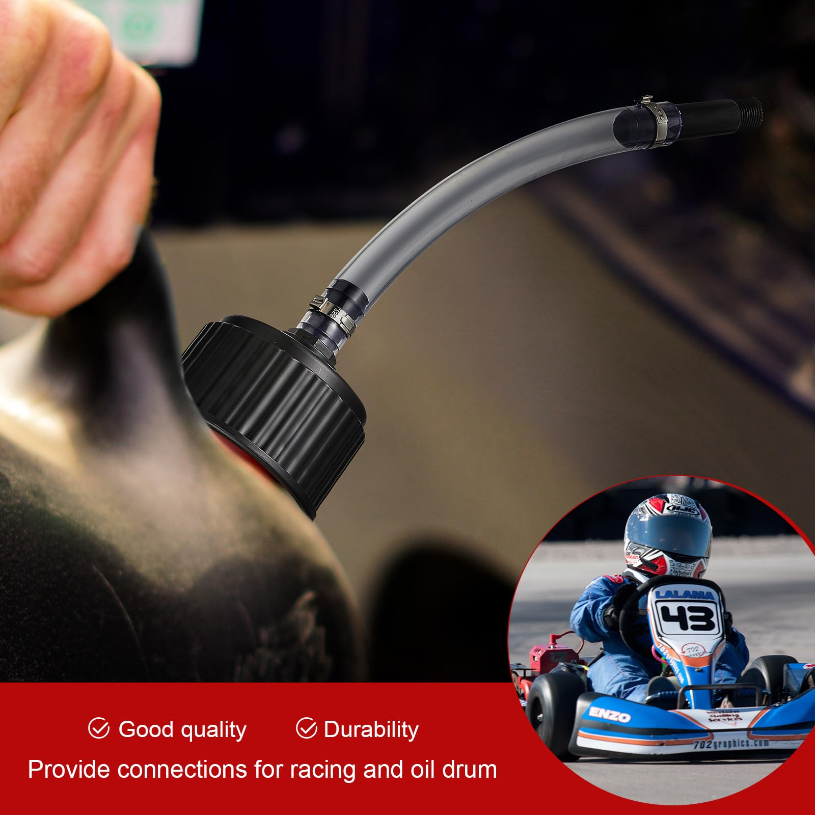 Snapklik.com : Fabbay 4 Pieces Racing Fuel Jug Cap Racing Fuels Filler ...