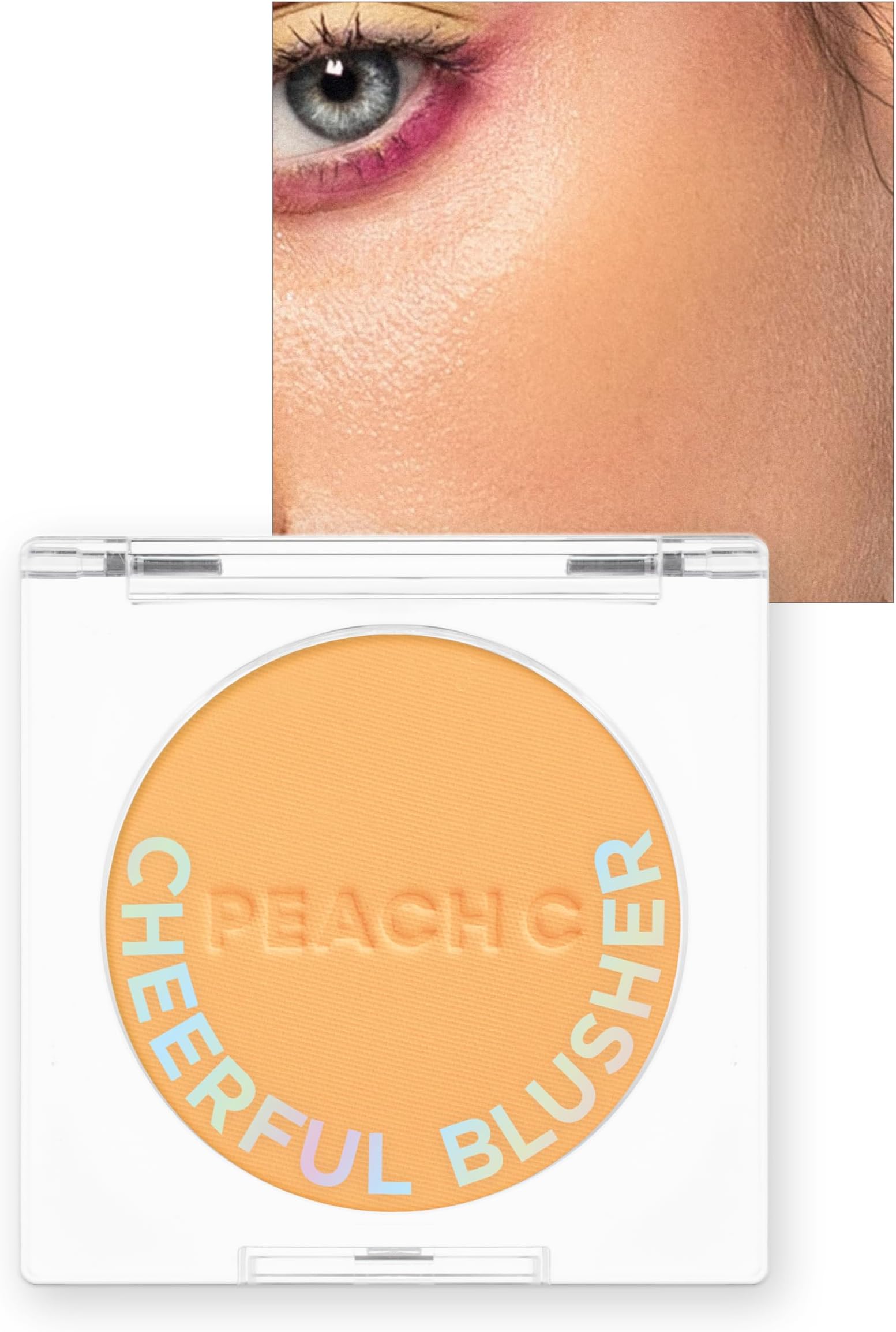 Amazon.com : PEACH C Cheerful Blusher | Creamy Blush | Yellow Orange ...