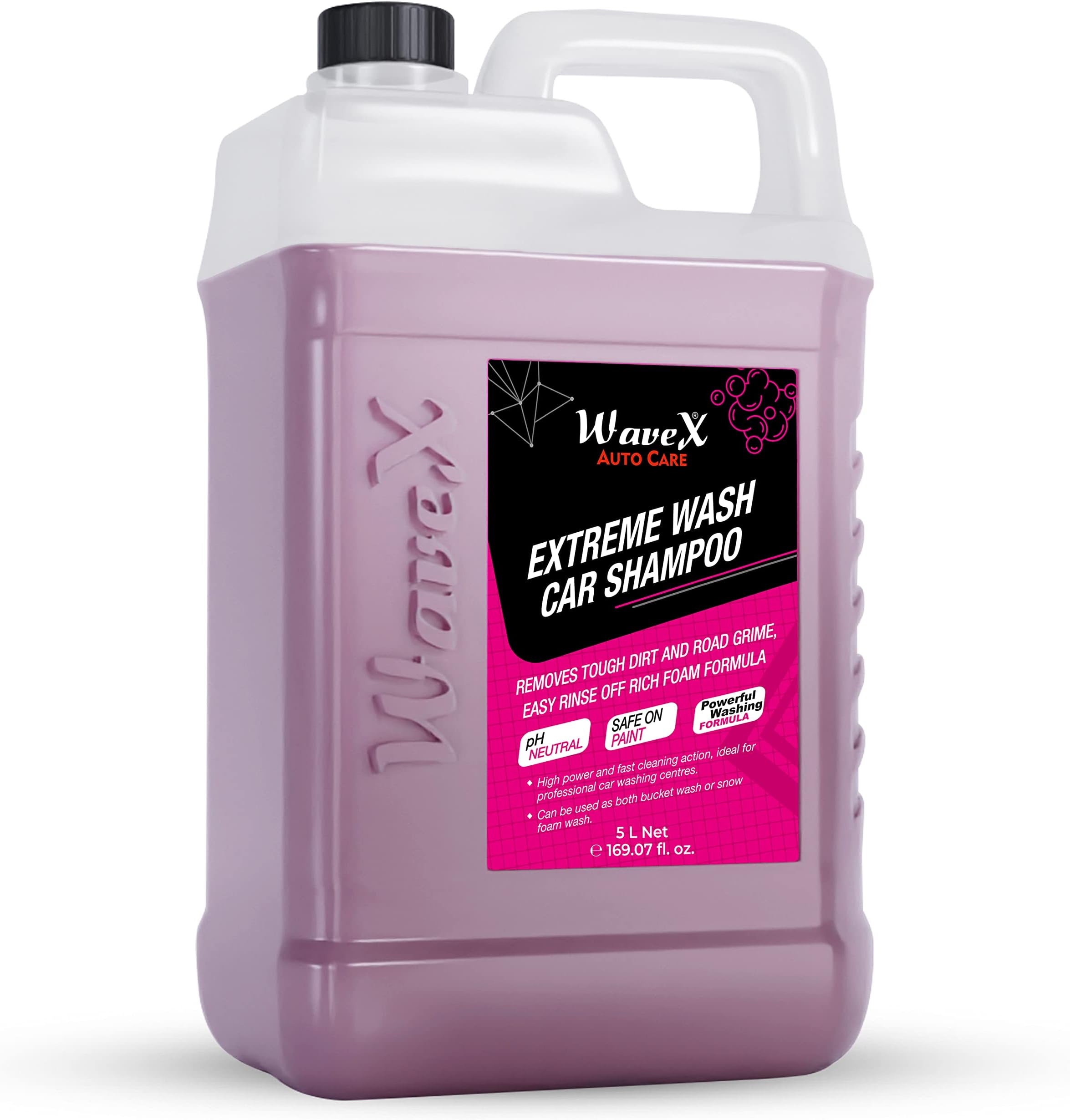 WAVEX Car Shampoo Extreme Wash 5Ltr : Amazon.in: Car & Motorbike