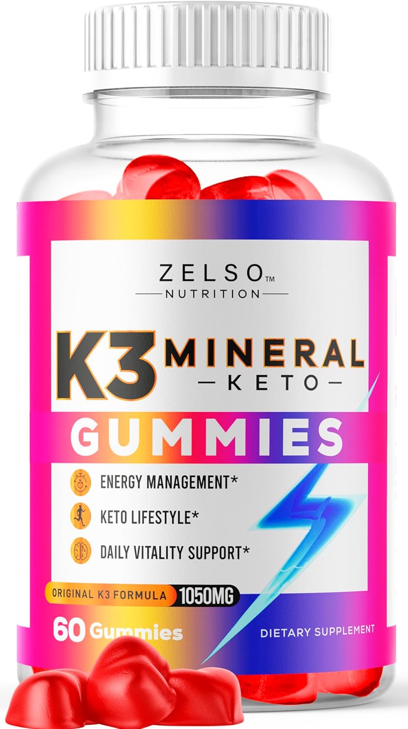 Amazon.com: K3 Mineral Keto Gummies - Keto K3 Mineral Gummies, K3 ...