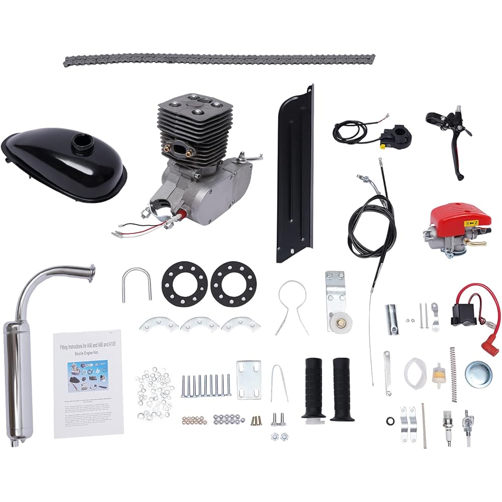 $22/mo - Finance Upgraded 100CC 2-Stroke Bicycle Engine Motor Kit ...
