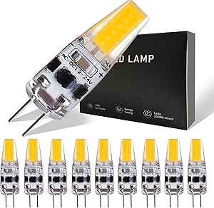 HYCBTC G4 Led Dimbare Lampen, G4 Led 3W Lampen Vervanging Voor 30w Halogeen, 3000k Warm Wit ...