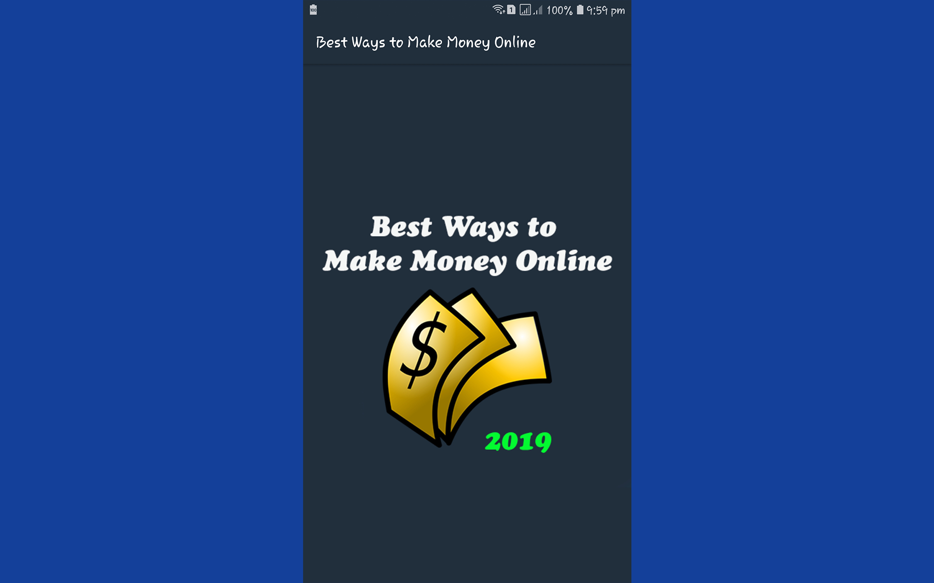 Best Ways to Make Money Online - App on Amazon Appstore