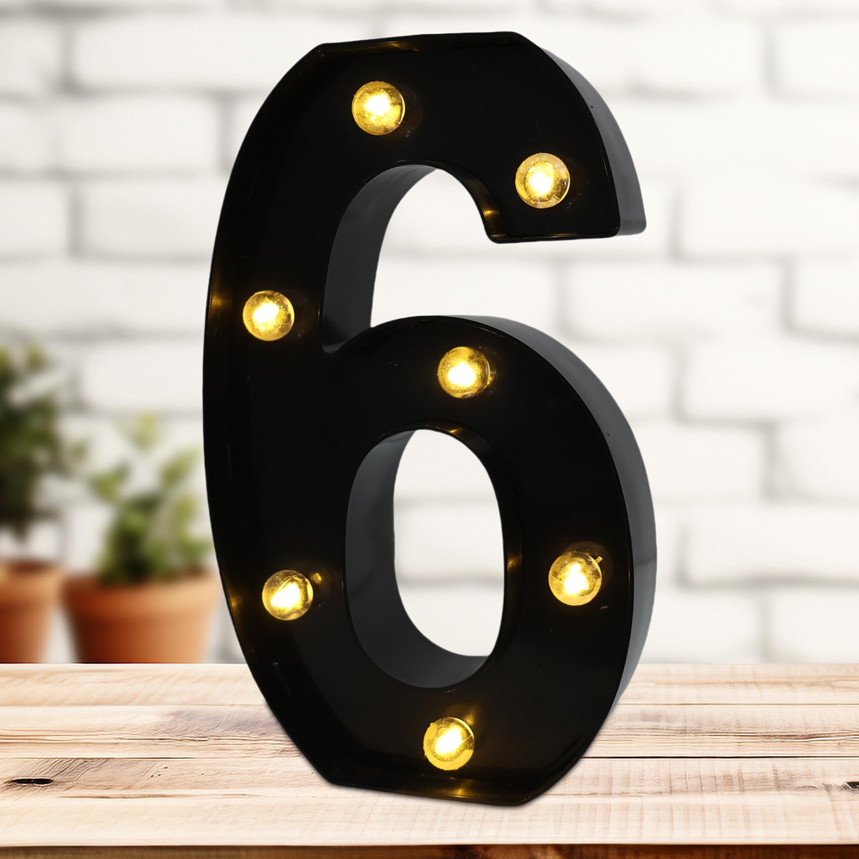 Amazon.com: Hirbisnis Led Light Up Numbers, 0-9 Numbers Light Up Lights ...