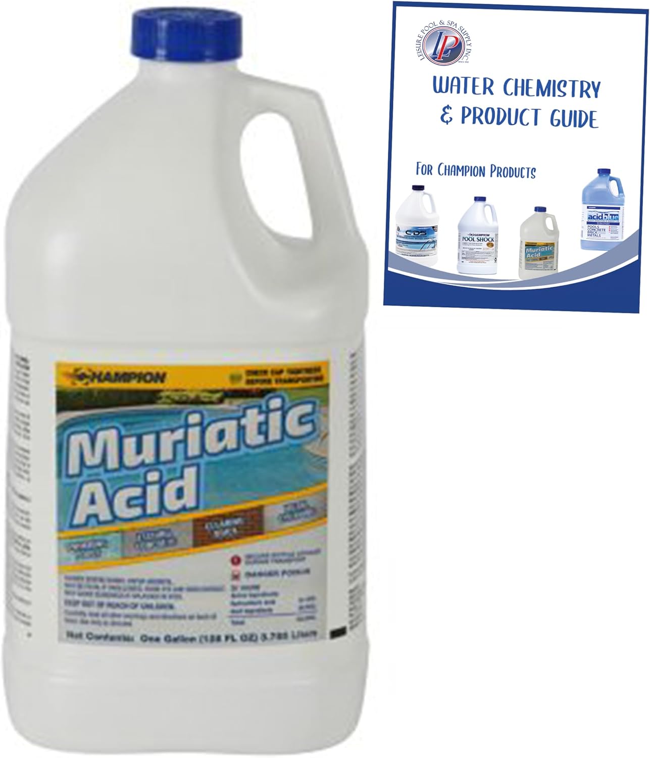 Amazon.com : Muriatic Acid - Swimming Pool pH Reducer Balancer - 1 ...