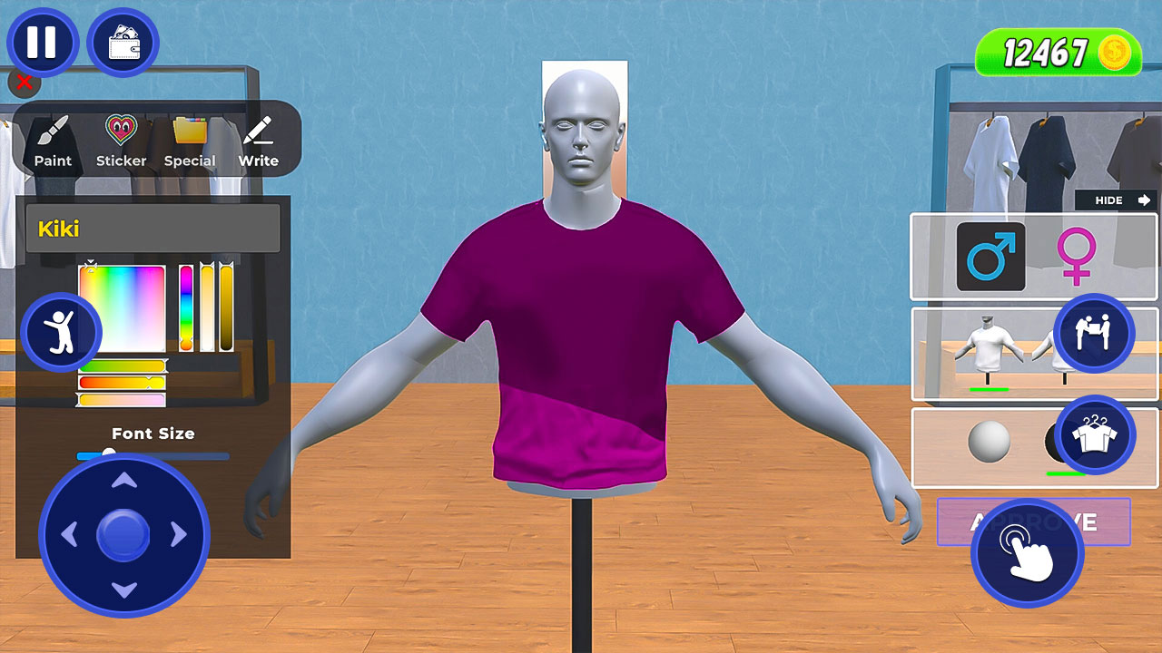 The Clothing Store Game Simulator: Design A Fashion Outlet Store 3D ...
