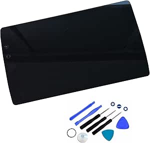 Amazon.com: Eaglewireless Front Glass Touch Screen Digitizer Replacement Parts with Pre-Cut Tape ...